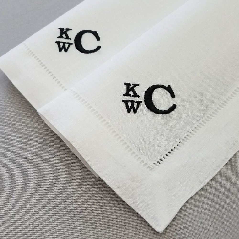 handkerchiefs with initials